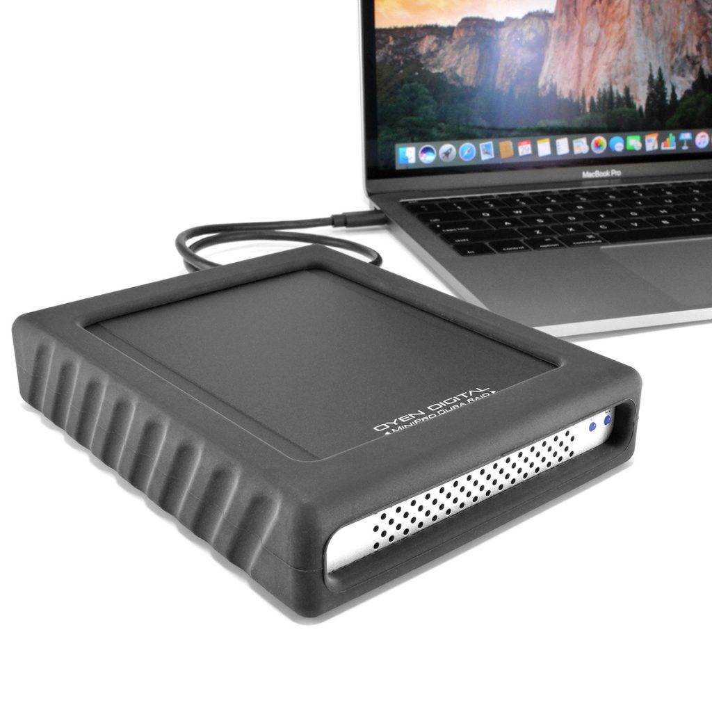 MiniPro Dura RAID is a rugged dual-drive with USB-C connection