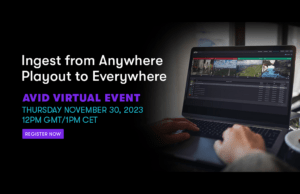 Avid Virtual Event - Ingest from Anywhere Playout to Everywhere