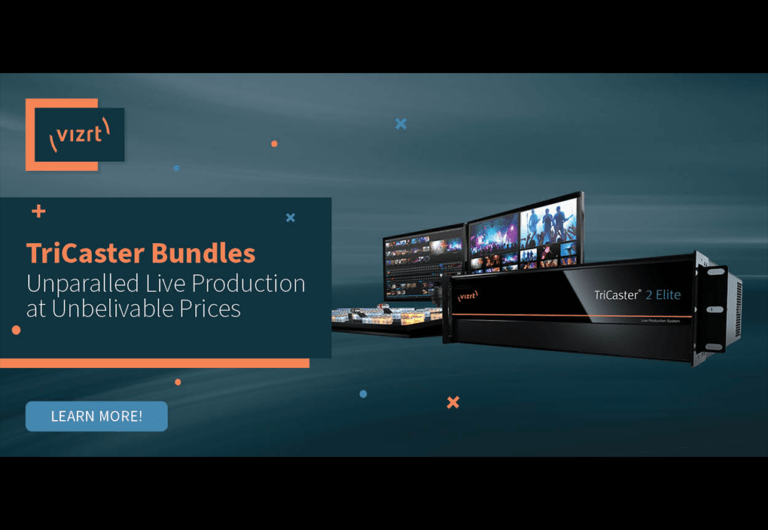 VizRT TriCaster Bundle